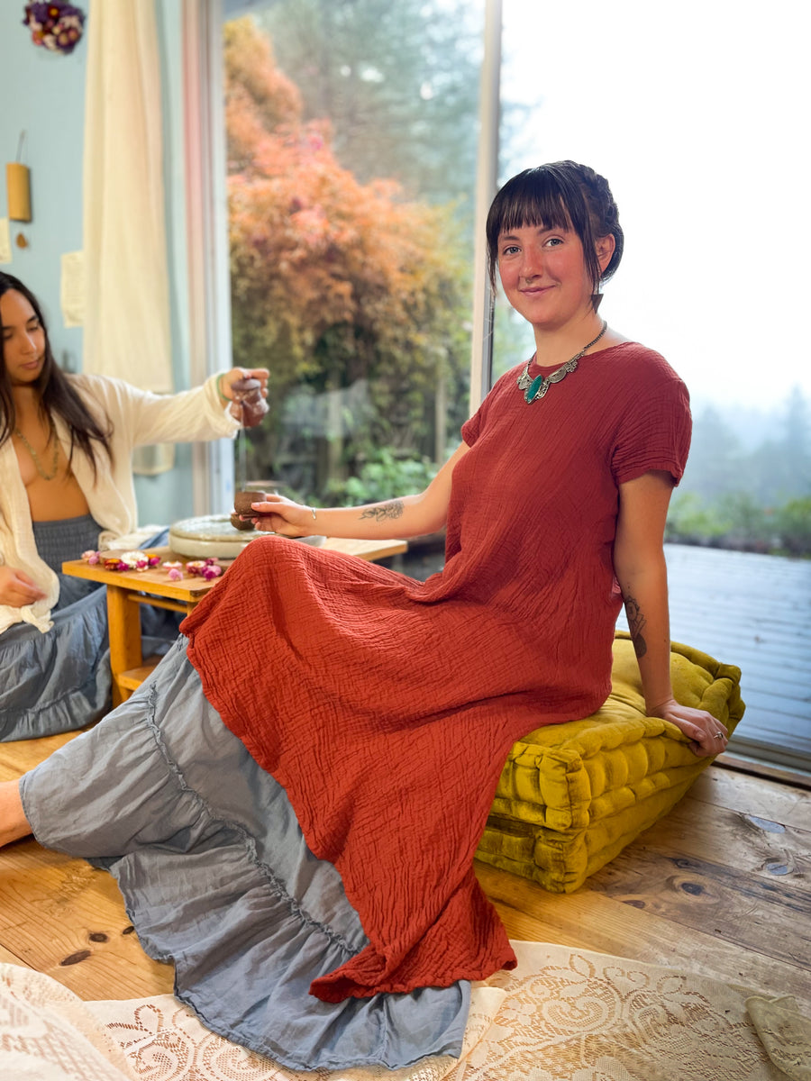 Women's Summer Cotton Dresses, Long Dress, 100% Cotton Clothing ...