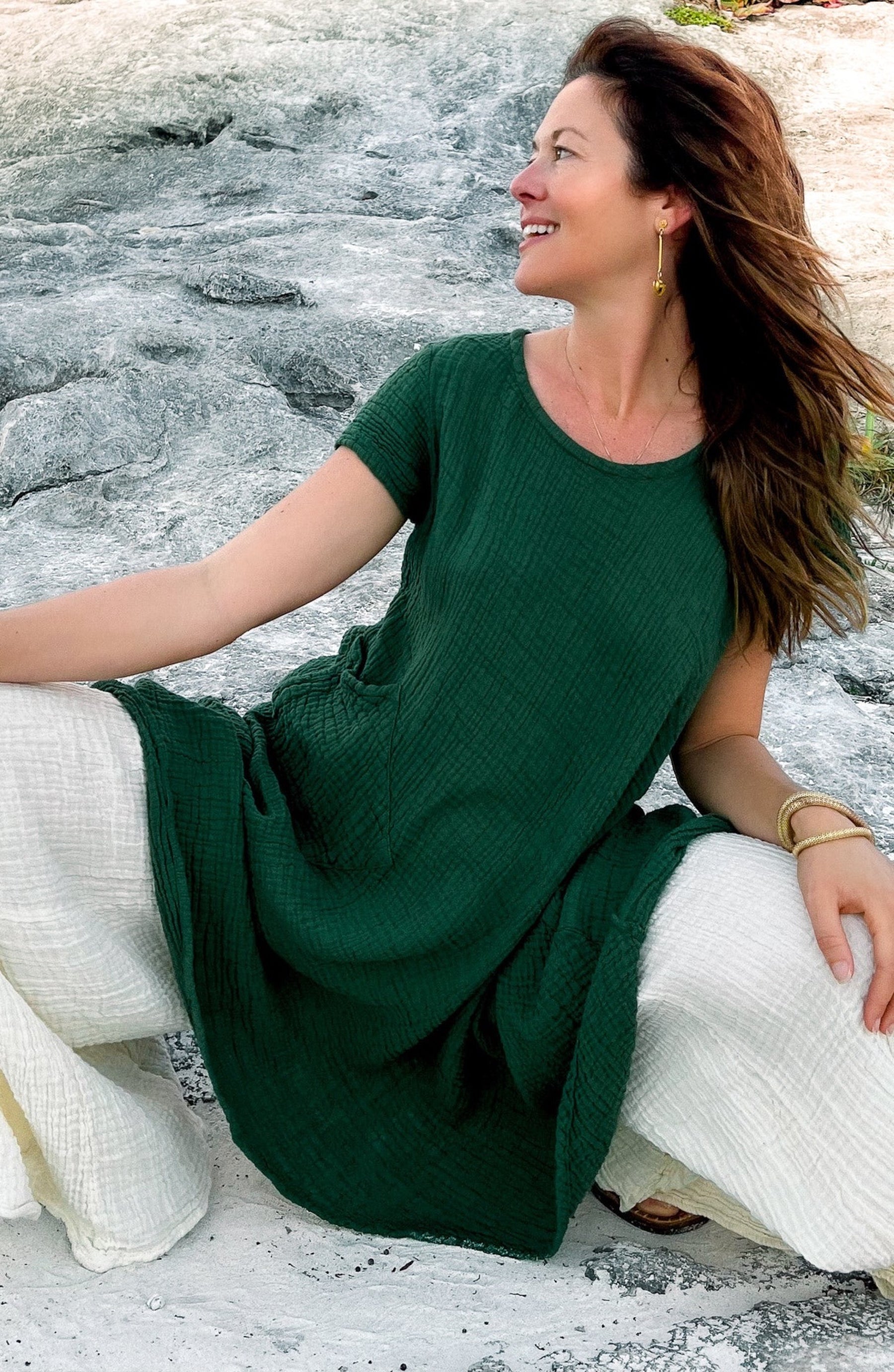Women's Summer Cotton Dresses, Short Dress, 100% Cotton Clothing ...